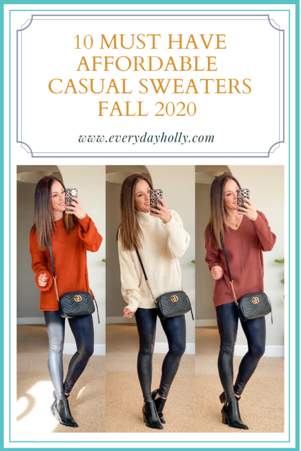 10 Must-Have Affordable Sweaters - Casual Style - Fall 2020 - Everyday ...