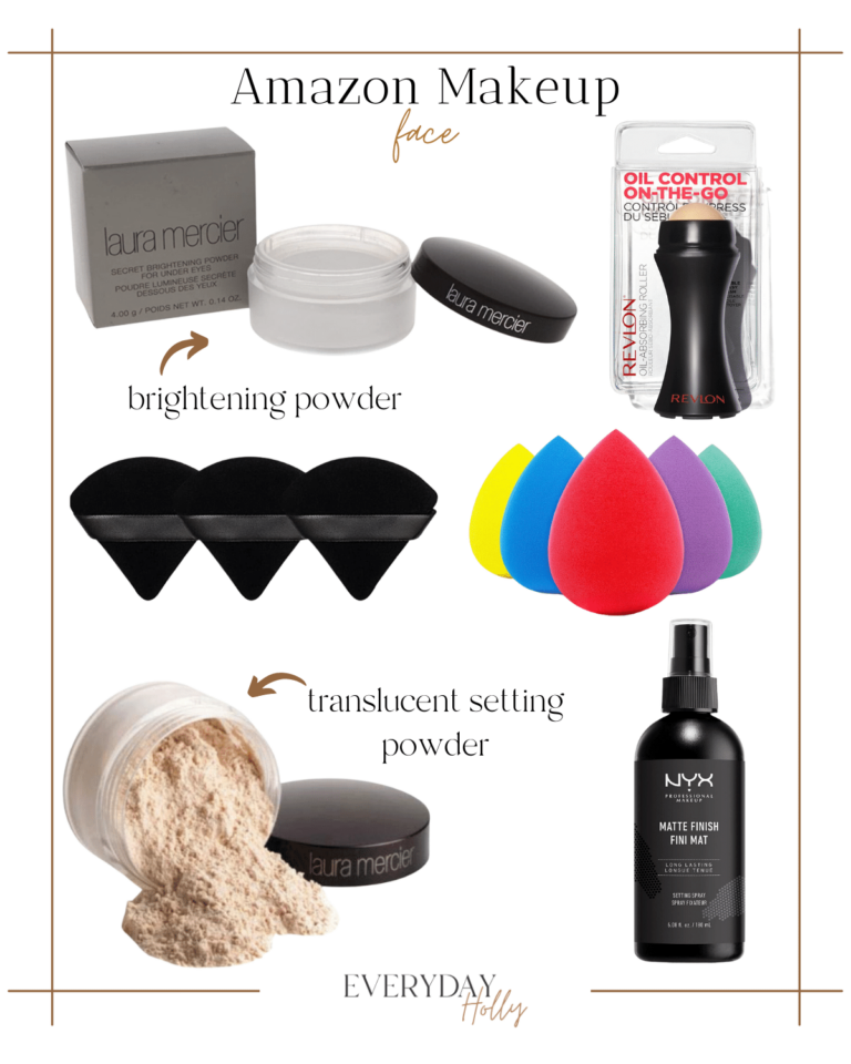 My Favorite Makeup Essentials from Amazon - Everyday Holly