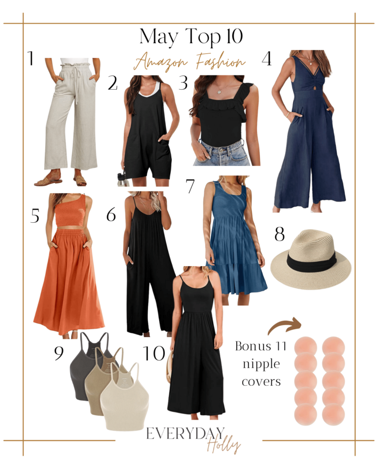 May Top 10 Best Selling Fashion, Home & Beauty - Everyday Holly