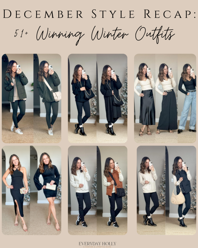 December Style Recap: 51+ Winning Winter Outfits