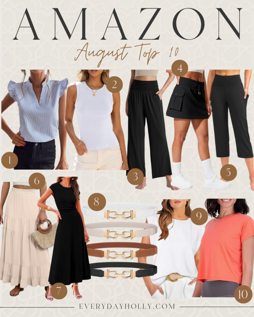 August Fan Favorites: Top 10 Fashion, Beauty, and Wellness - Everyday Holly