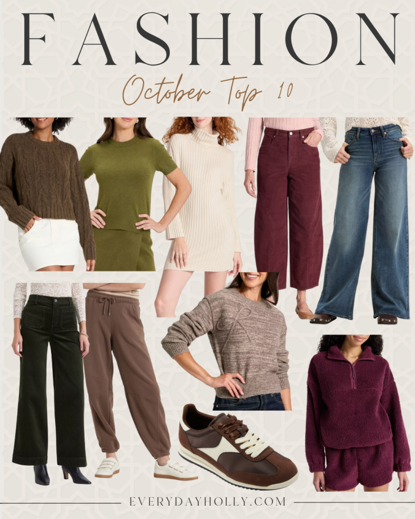October's Trends: Top 10 Fashion & Lifestyle Finds - Everyday Holly